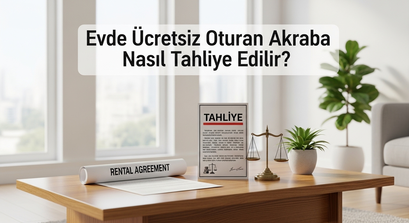 Evde Ücretsiz Oturan Akraba Nasıl Tahliye Edilir? - Arın Hukuk